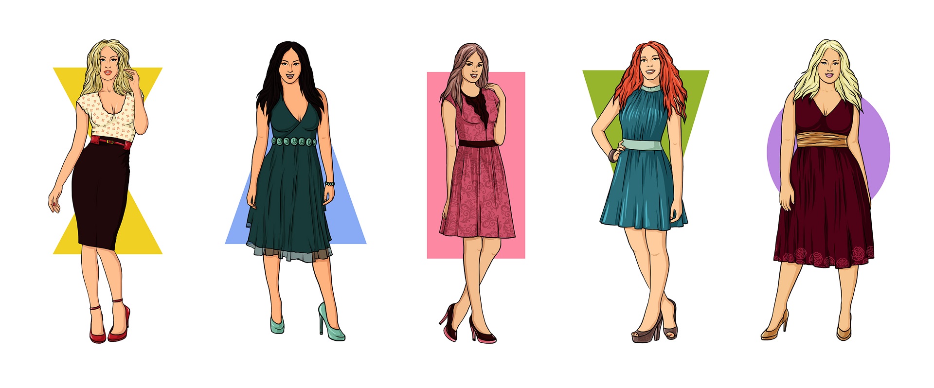 The 5 Body Shapes And Their Characteristics Fashion Blog The 5 Body Shapes And Their Characteristics Fashion Blog